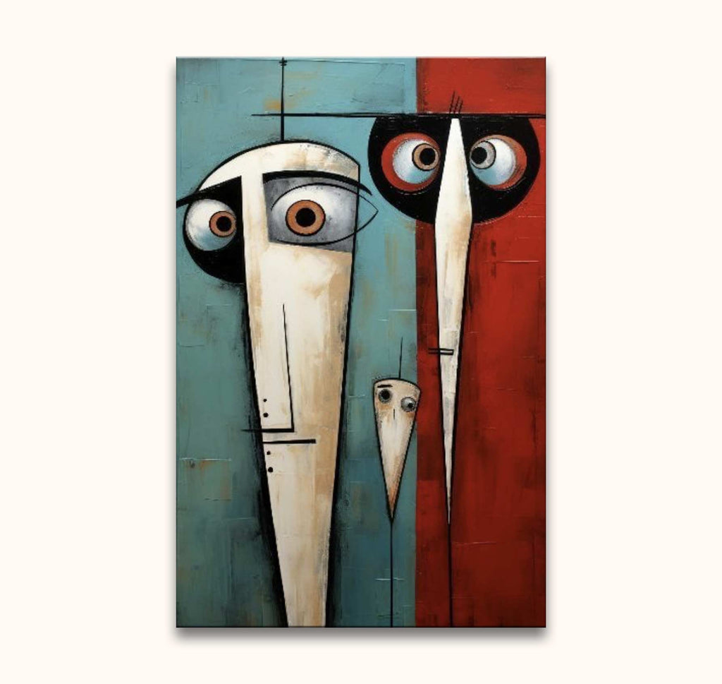 Pablo Picasso - Three Faces – degrootmeesters.com