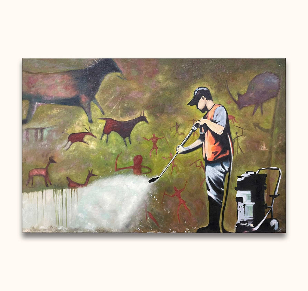 Banksy - Graffiti Cleaner – degrootmeesters.com