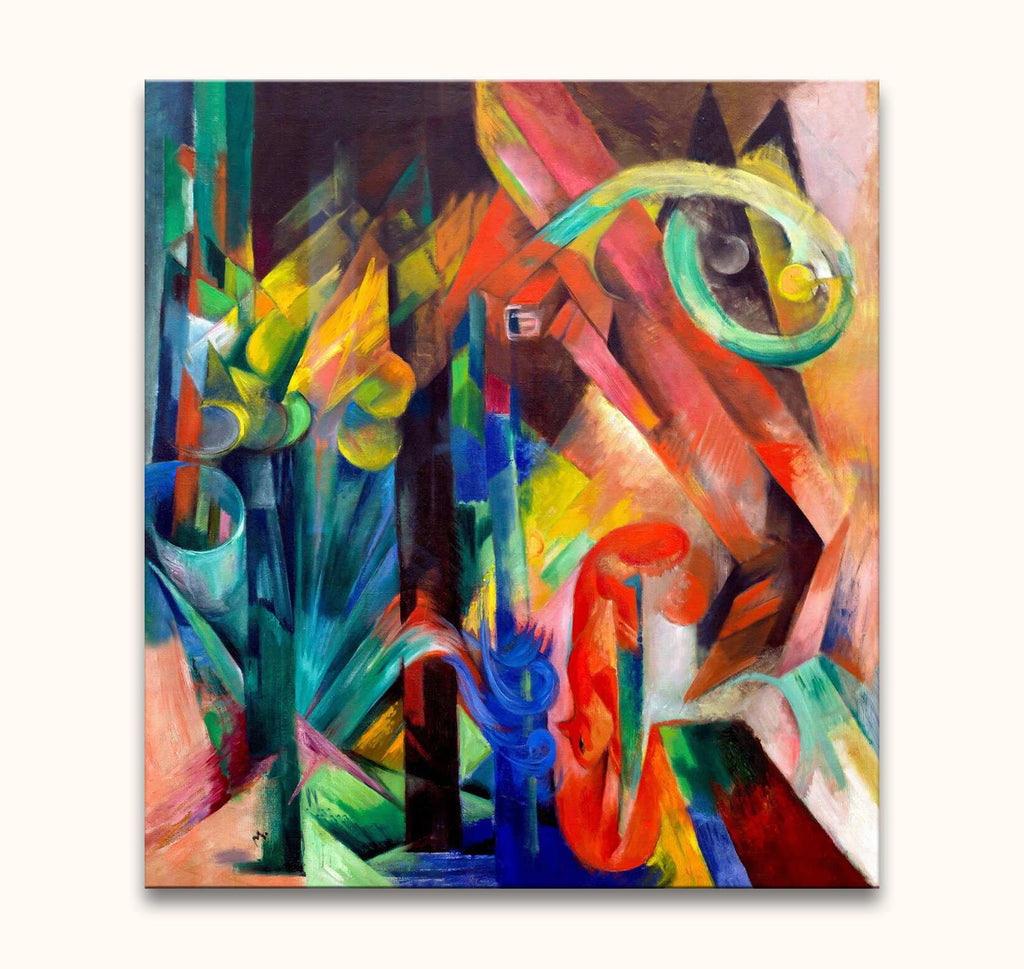 Franz Marc - Bos met Eekhoorns – degrootmeesters.com