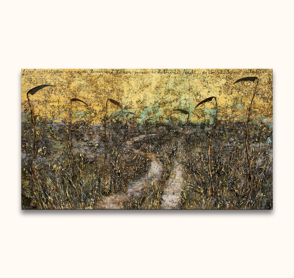 Anselm Kiefer - Aus Herzen und Hirnen spriessen die Halme der Nacht ...
