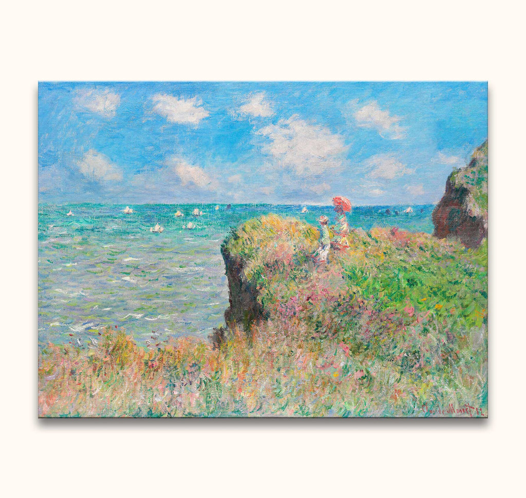 Claude Monet – Cliff Walk at Pourville – degrootmeesters.com