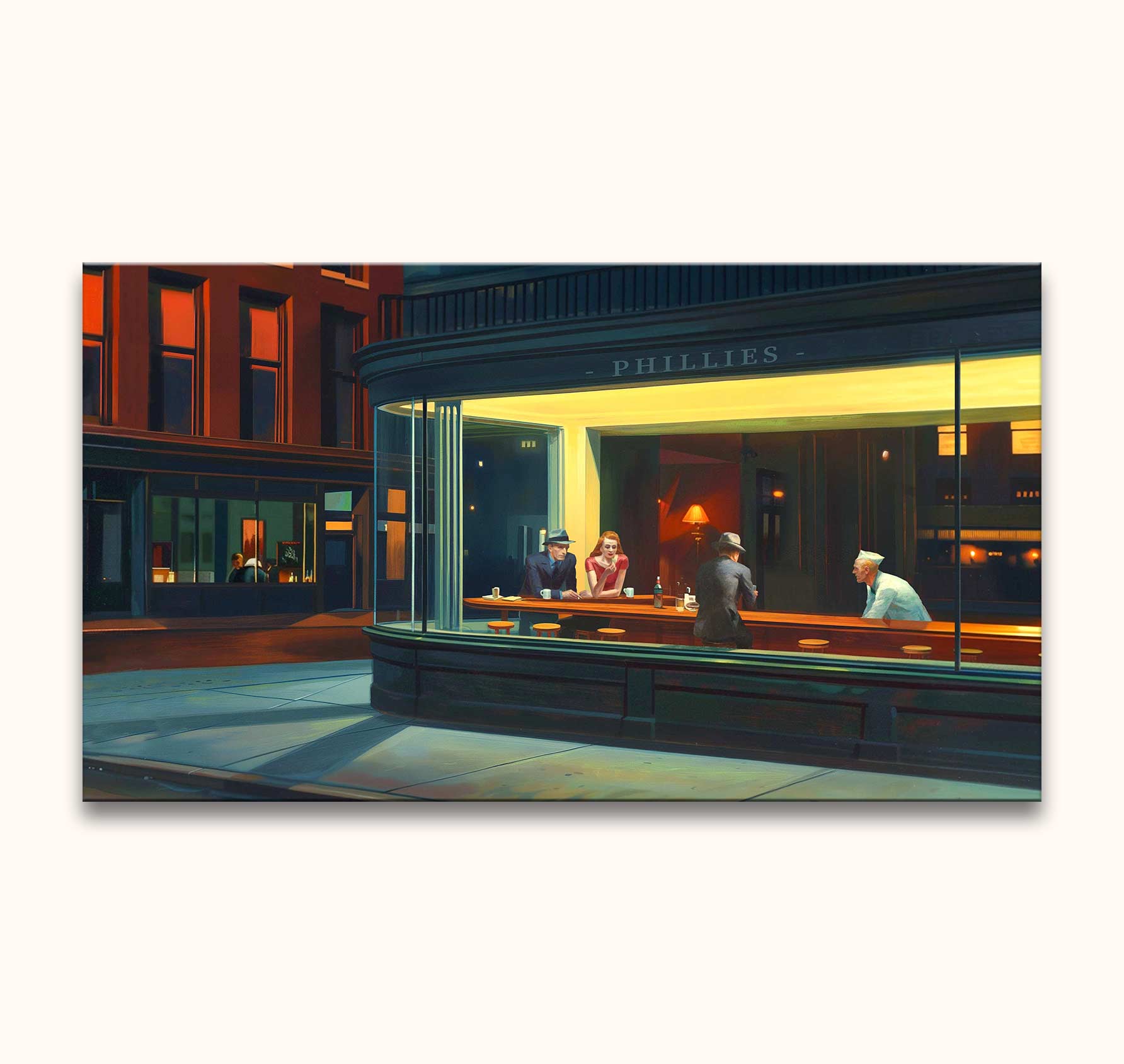 Edward Hopper Nighthawks Edward Hopper's "Nighthawks" In New York