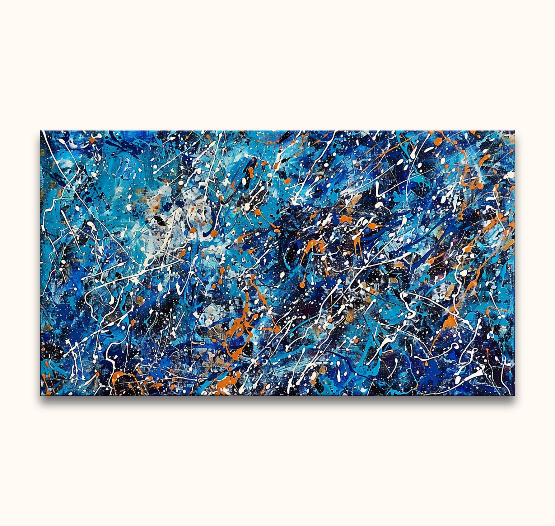 Jackson Pollock Oceano Cinza Uma Pintura De Jackson Pollock