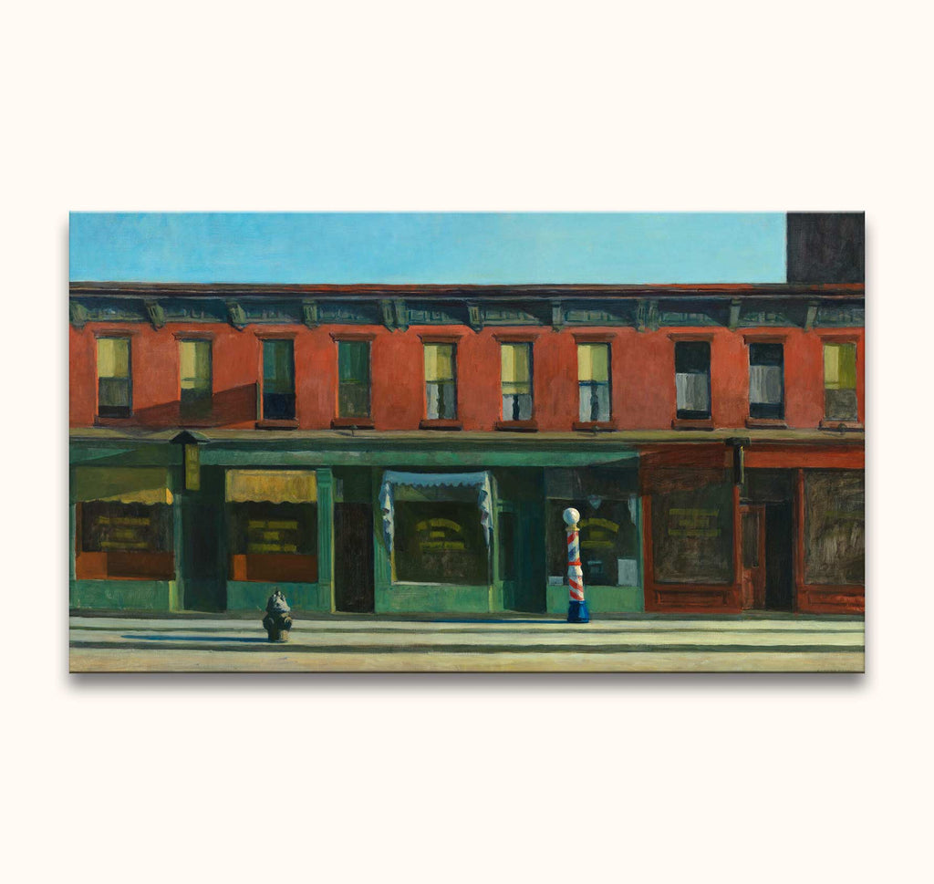 Edward Hopper - Early Sunday Morning – degrootmeesters.com