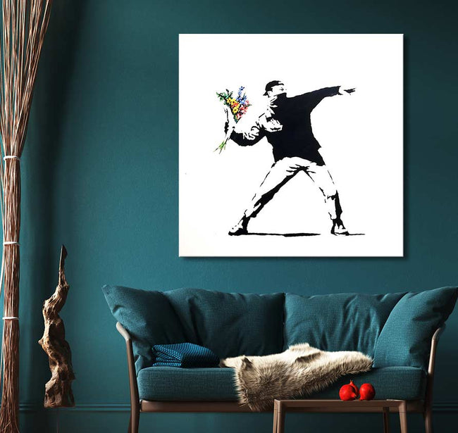 Banksy - Riot on White – degrootmeesters.com