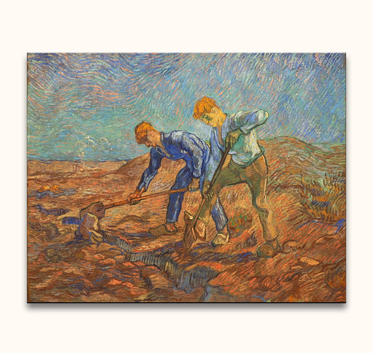 Vincent van Gogh - De Spitters – degrootmeesters.com